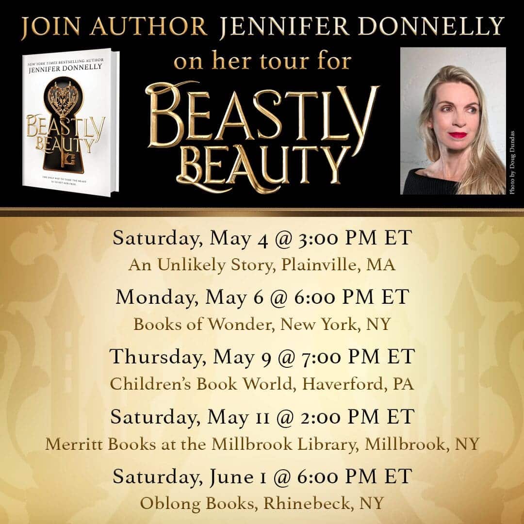 BEASTLY BEAUTY Book Tour! | Jennifer Donnelly